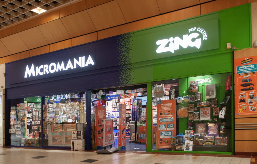 Micromania - Galerie Cora Bruay